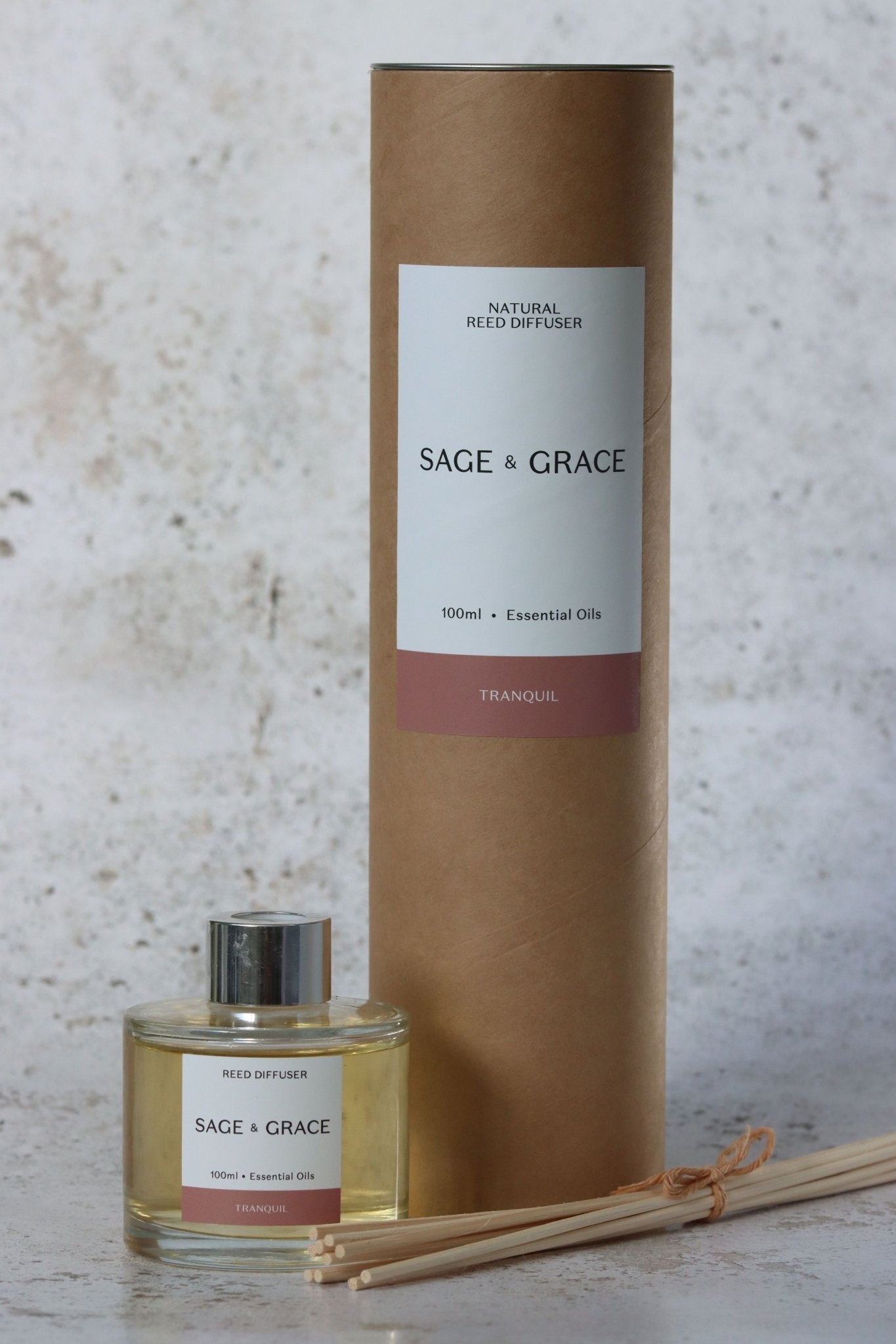 Tranquil - Essential Oil Reed Diffuser – Sage & Grace UK